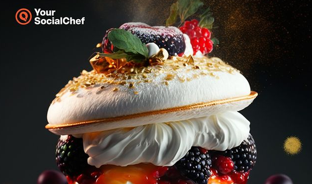 Pavlova Burger Recipe - Your SocialChef